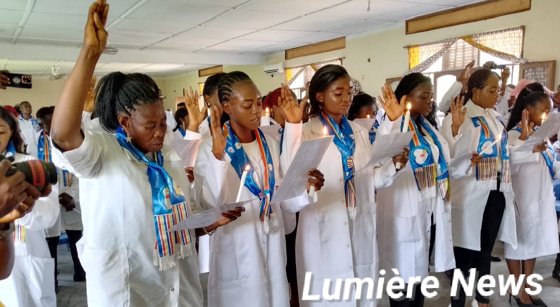 ONIC/Tshopo : 76 infirmiers prêtent serment de Nagthingnal à Kisangani ...