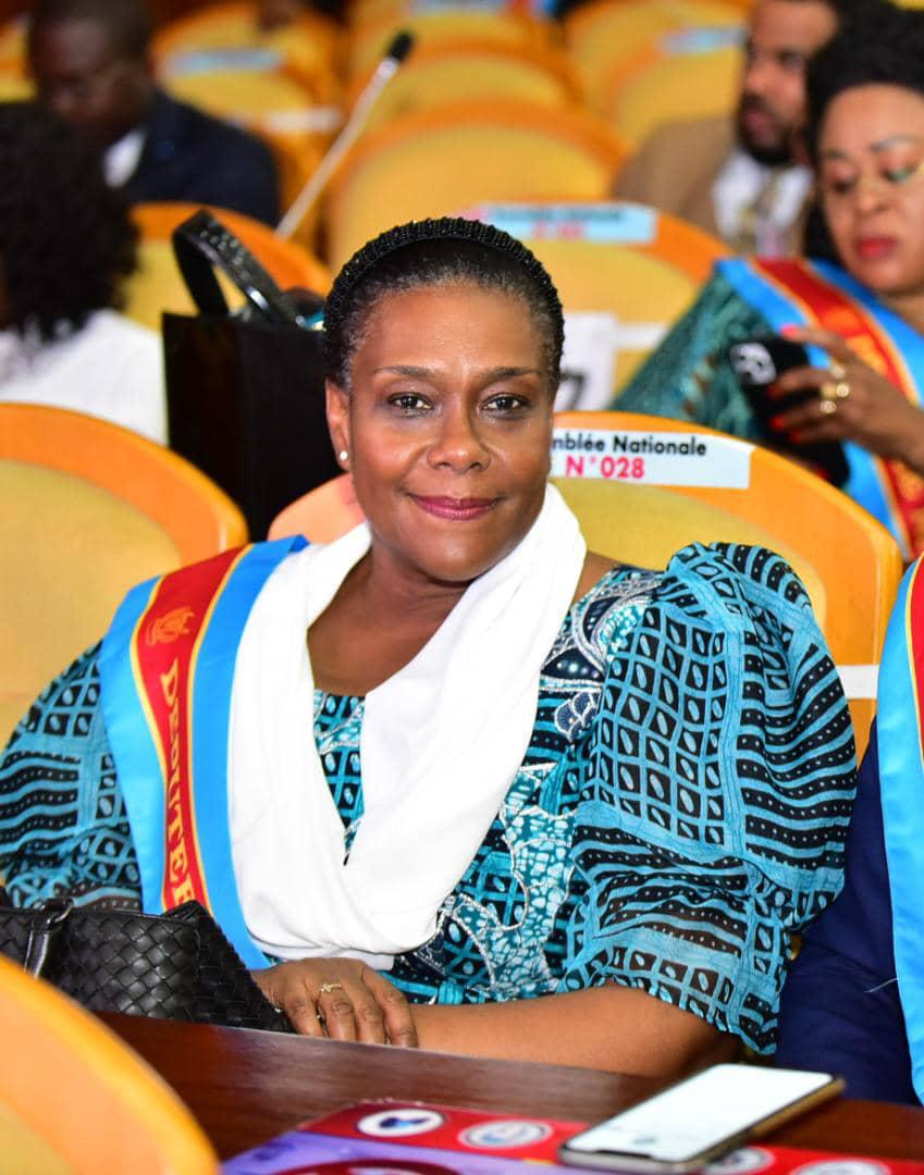 RDC/Assemblée nationale : Caroline Bemba, femme au profil éblouissant ...